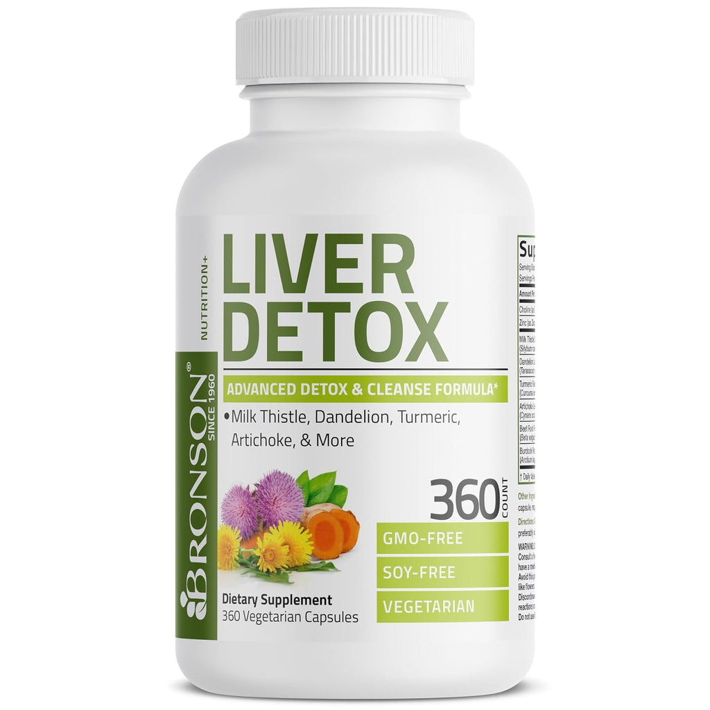 Bronson detox capsules for vitality