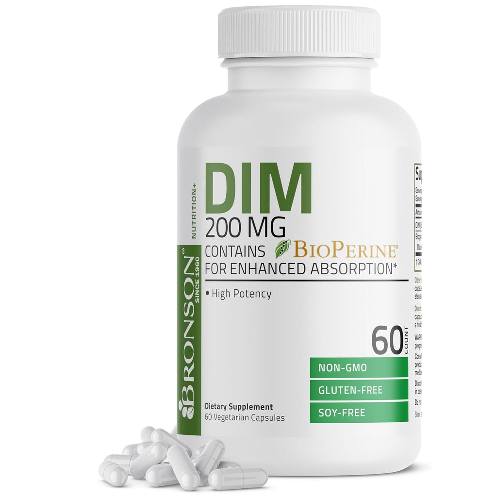 Bronson DIM 200 mg vegetarian capsules