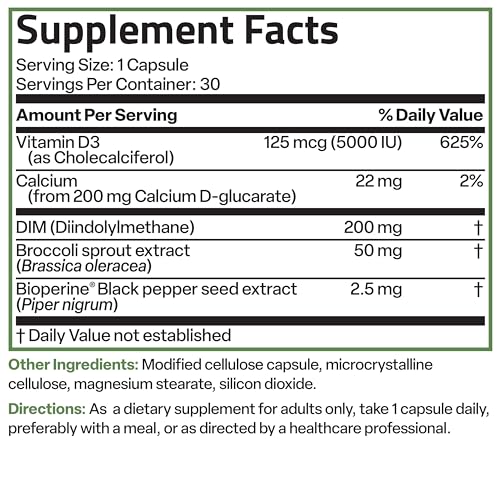 Bronson DIM for overall wellness
