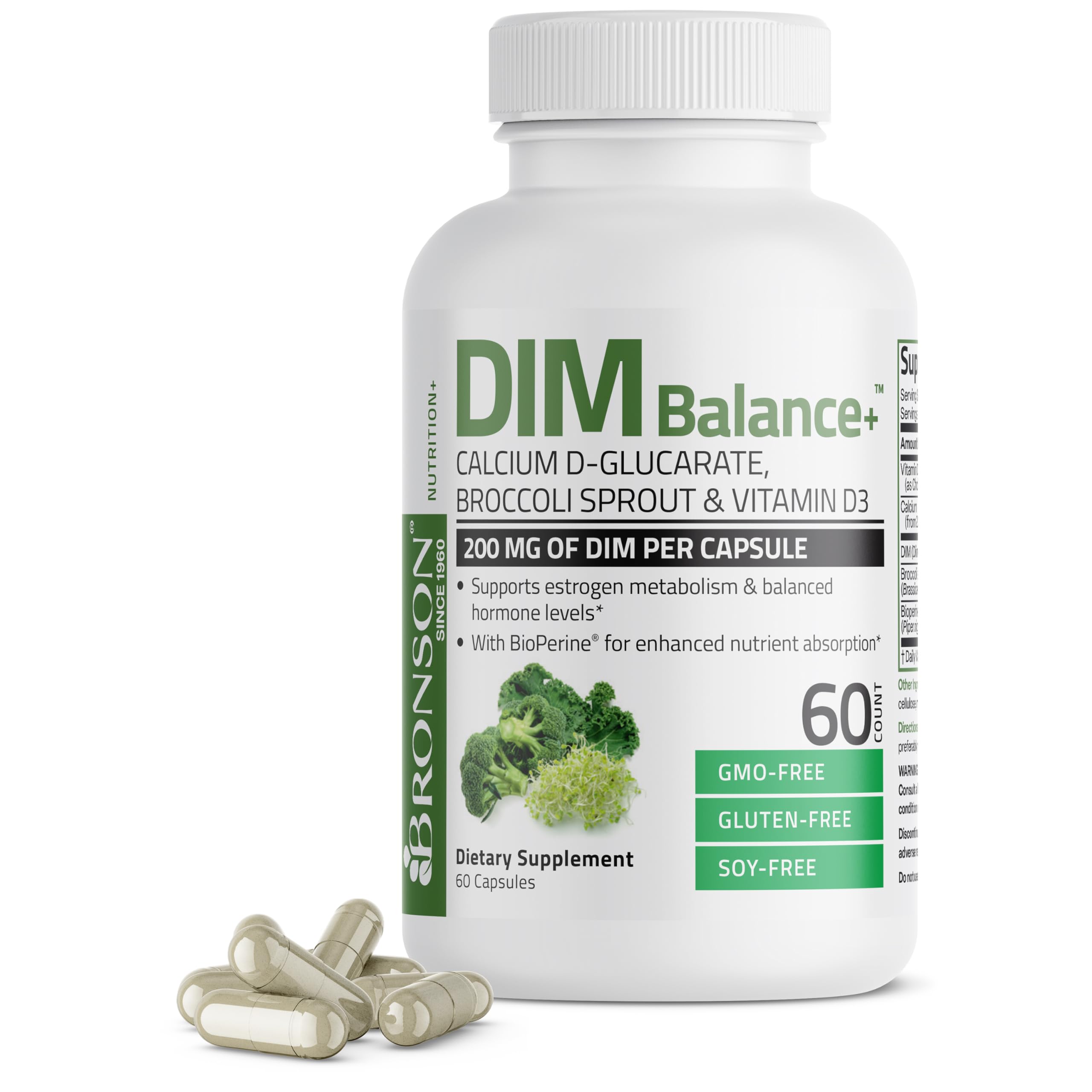 Bronson DIM hormone balance capsules