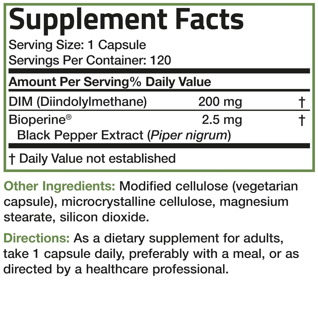 Bronson DIM multivitamin for seniors