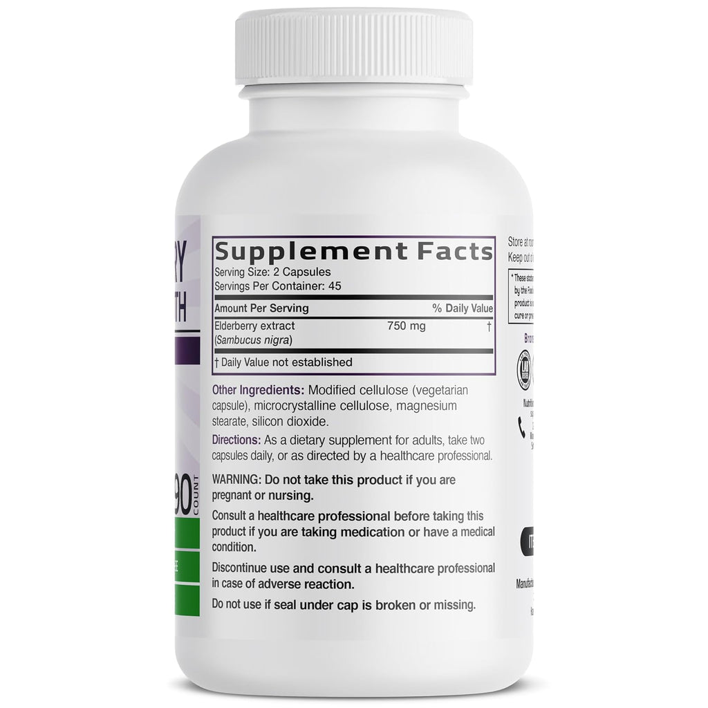 Bronson elderberry for immune support