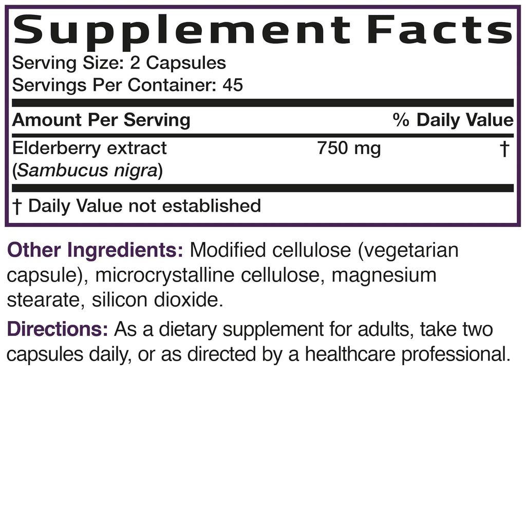 Bronson elderberry for kids' health