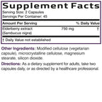 Bronson elderberry for kids' health
