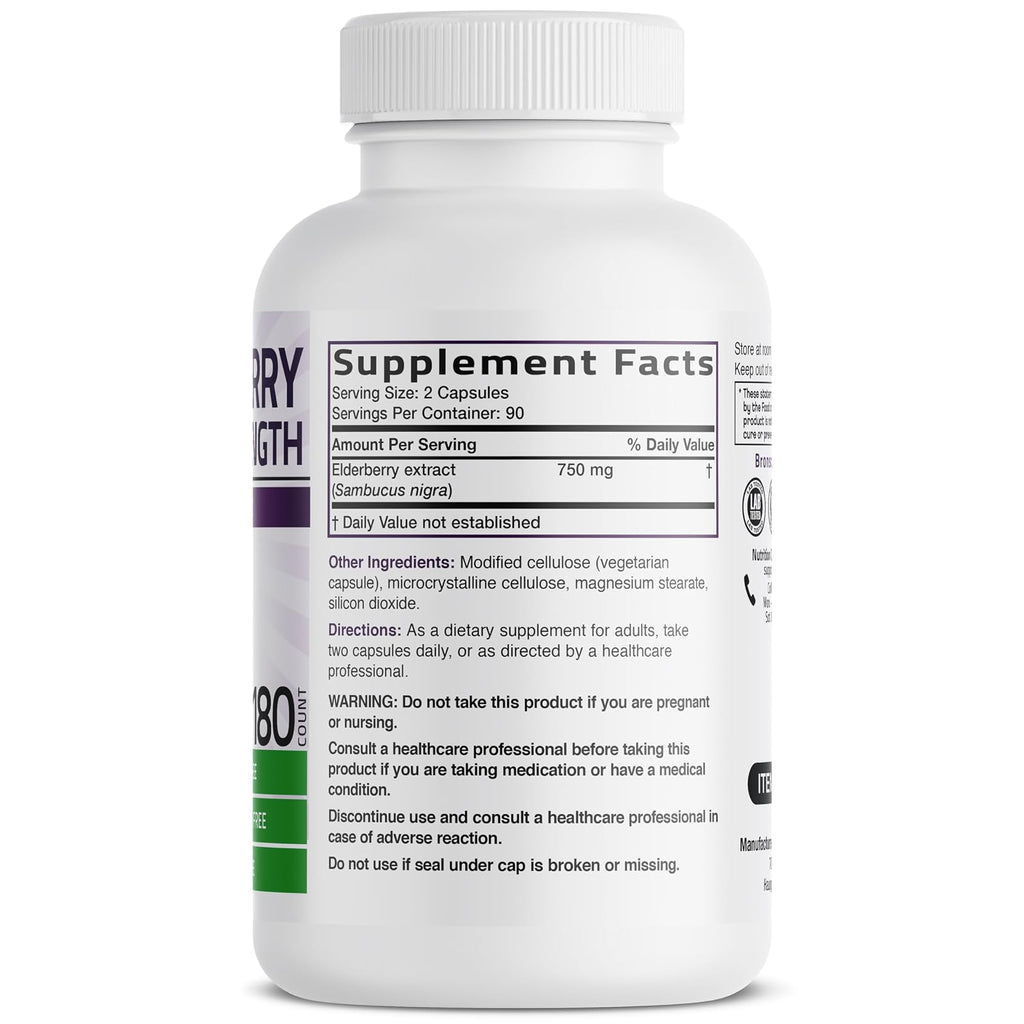 Bronson elderberry health benefits