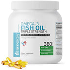 Bronson fish oil softgels for heart health