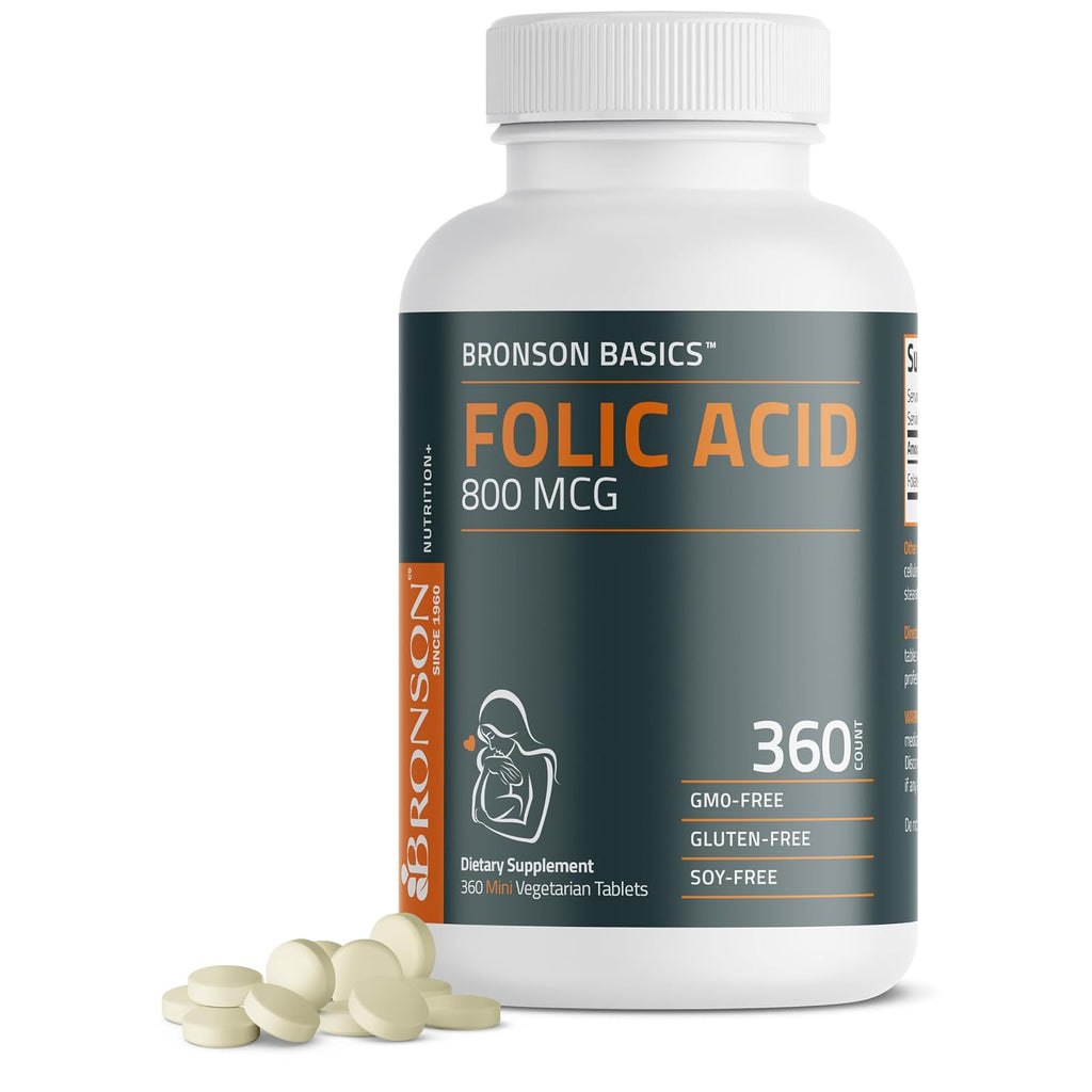 Bronson folic acid mini tablets
