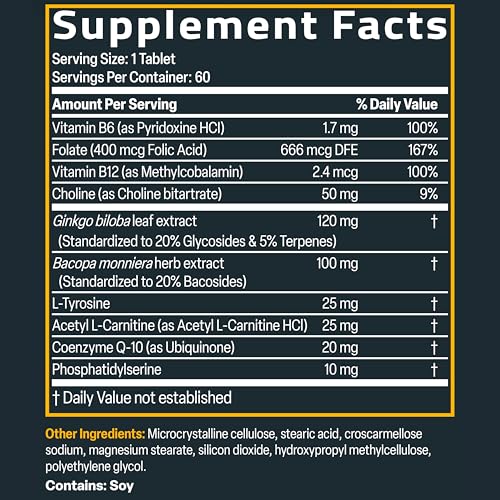 Bronson ginkgo biloba herbal formula