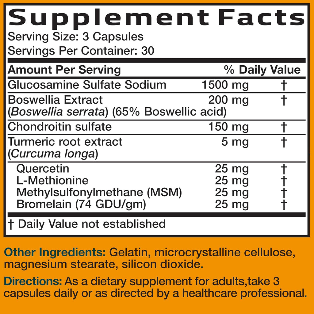 Bronson glucosamine for active lifestyle