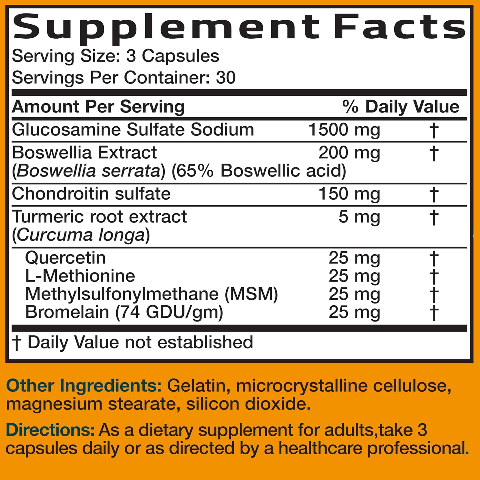 Bronson glucosamine for active lifestyle