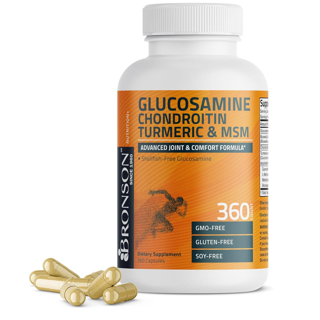 Bronson glucosamine joint support capsules