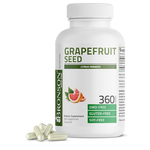 Bronson grapefruit seed extract capsules