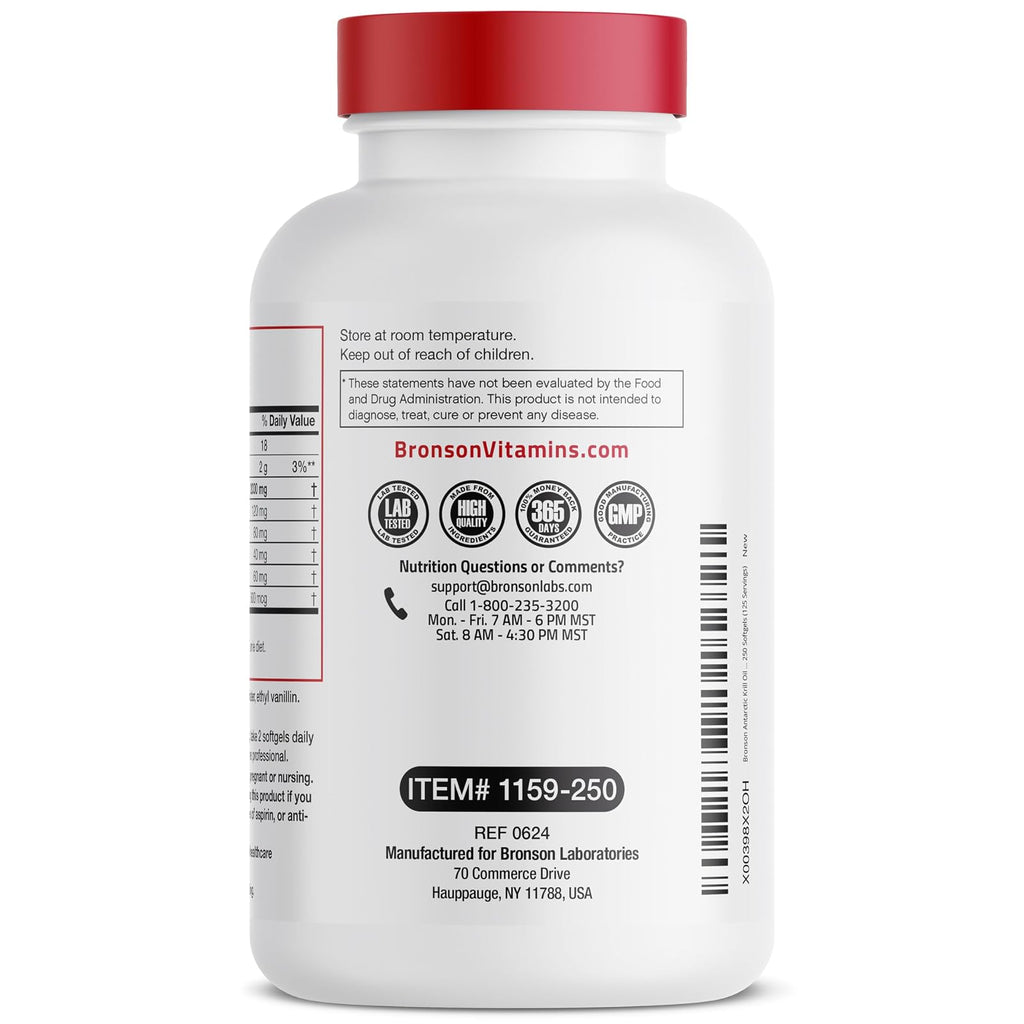 Bronson krill oil for brain health