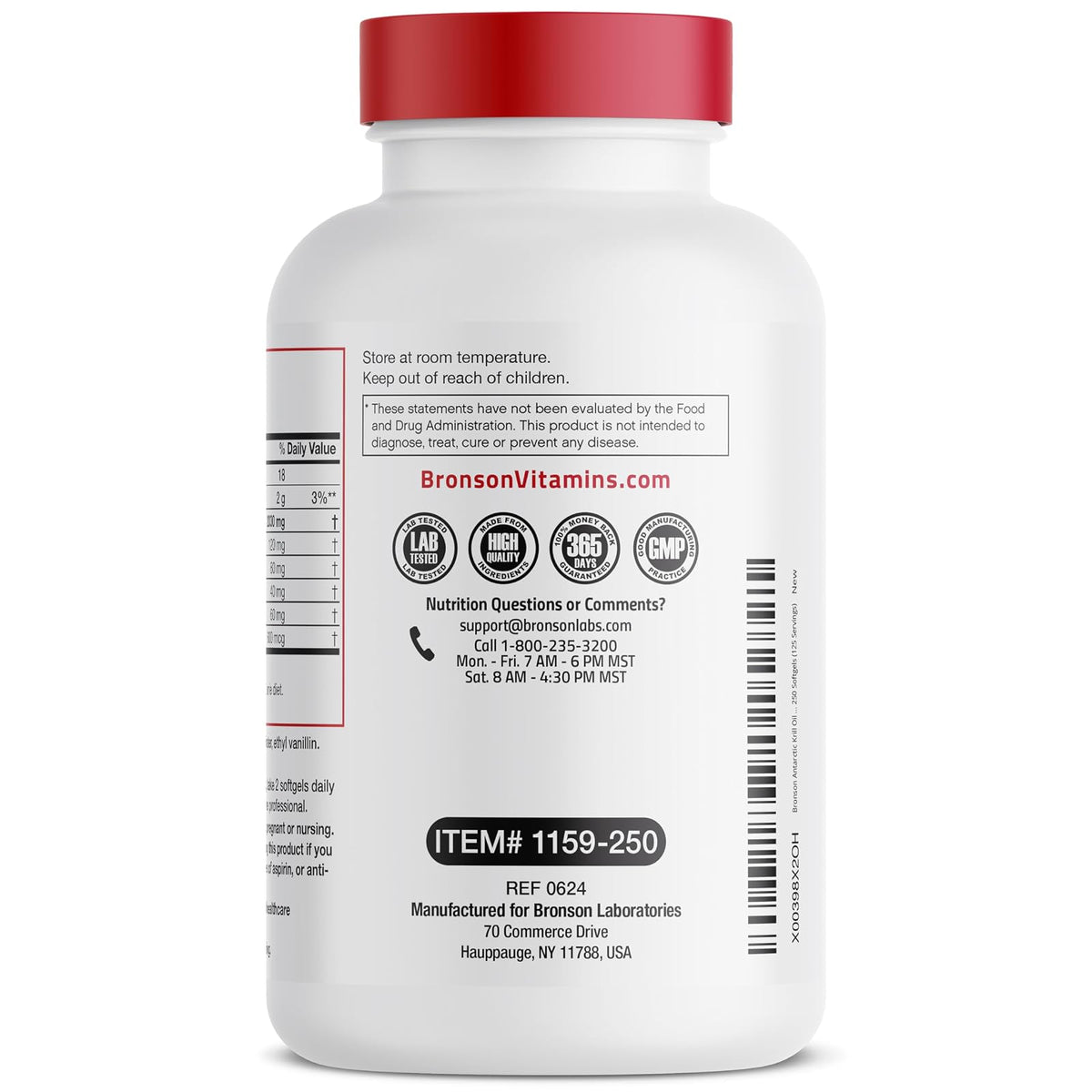 Bronson krill oil for brain health