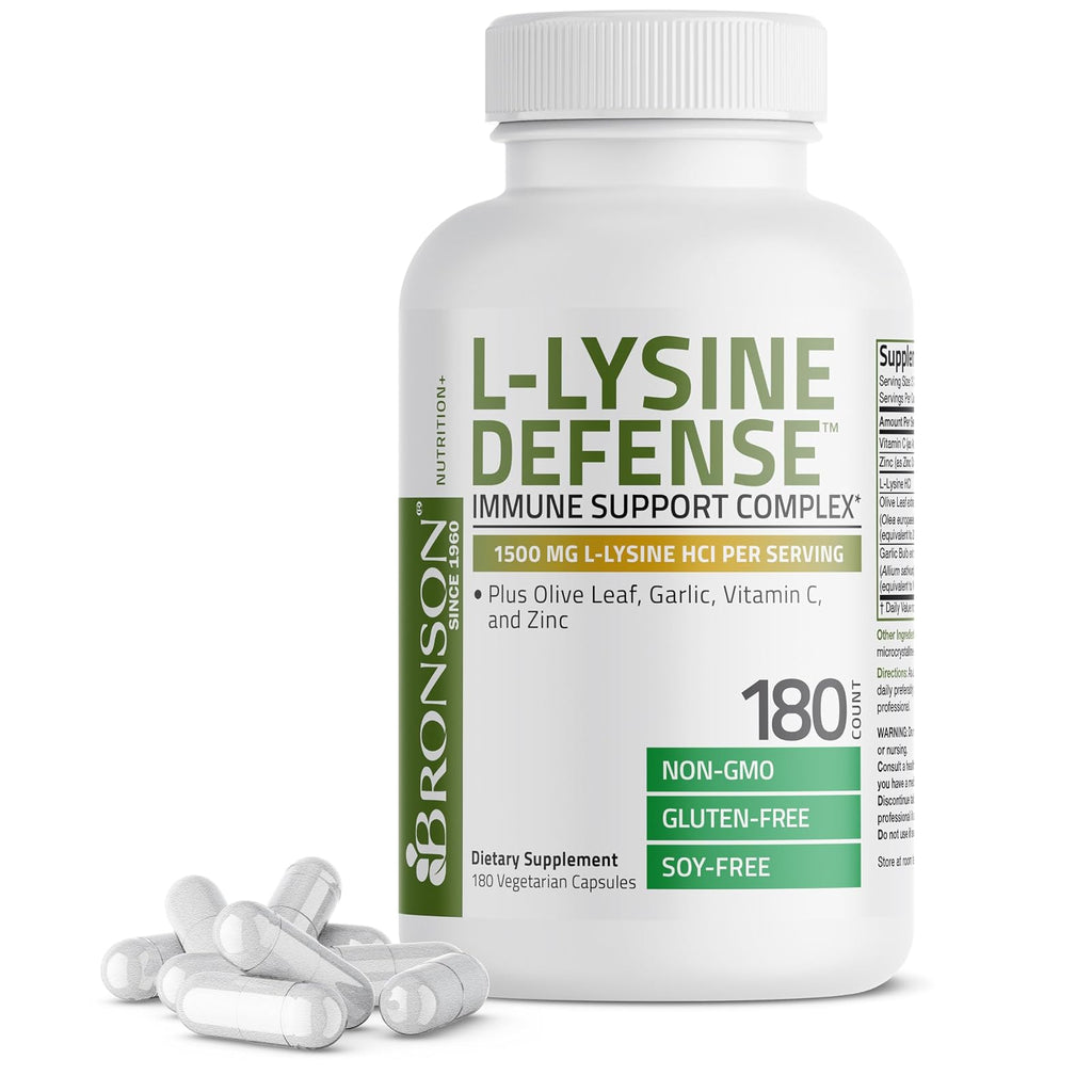 Bronson L-Lysine 1500 mg capsules