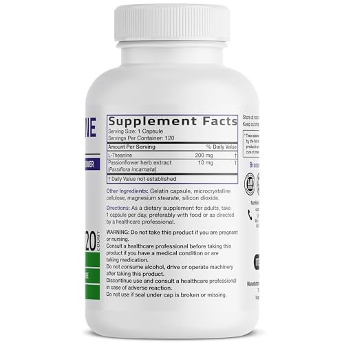 Bronson l-theanine 200 mg benefits