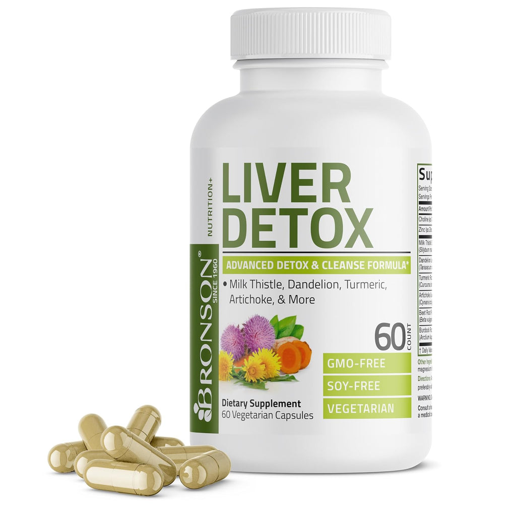 Bronson liver detox capsules