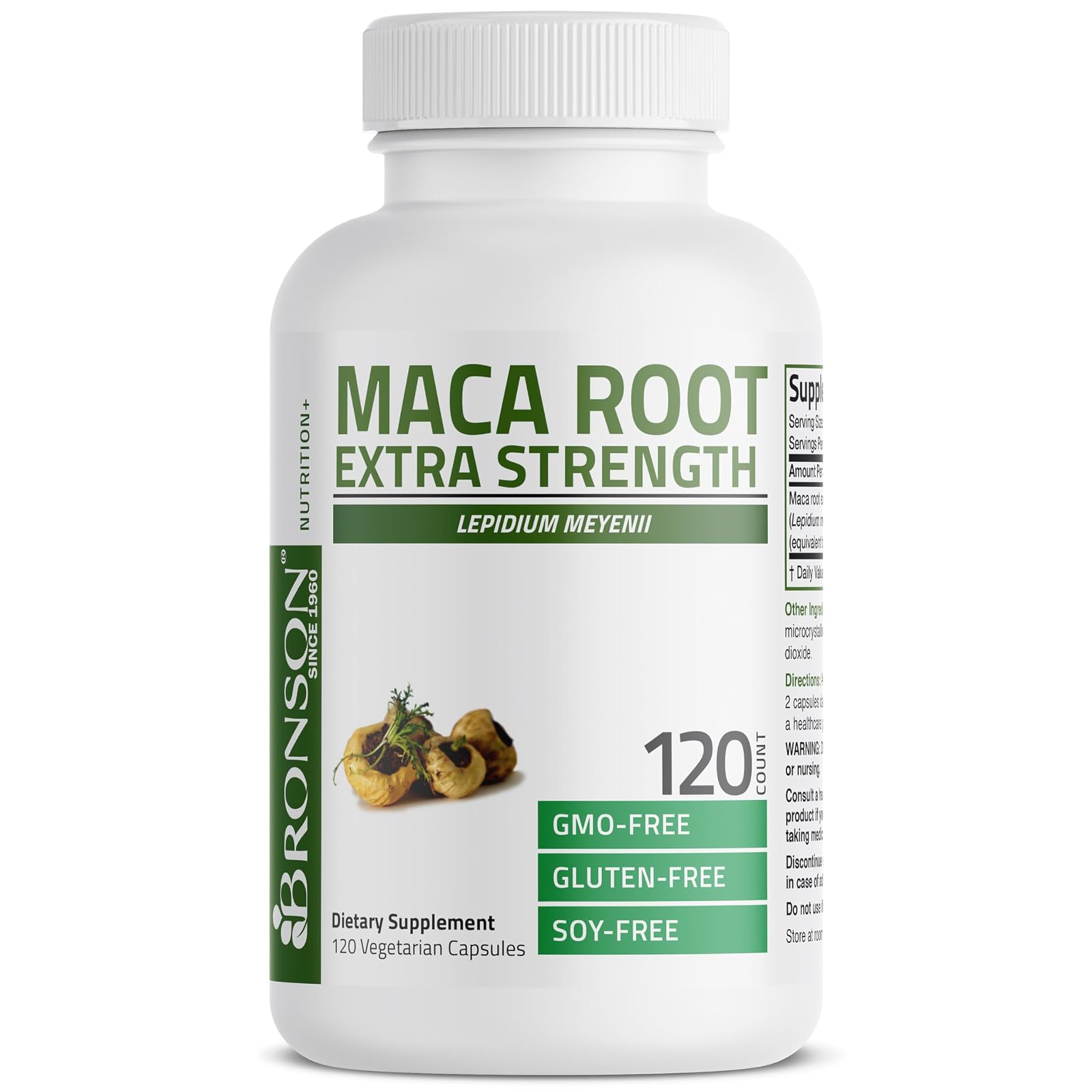 Bronson Maca Root 500 mg capsules