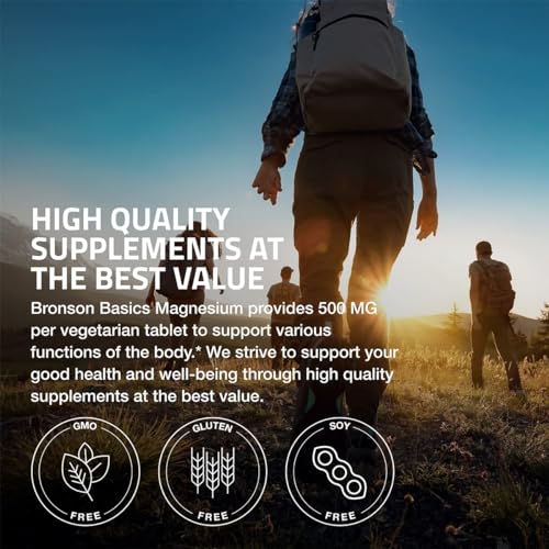 Bronson magnesium 500 MG benefits