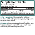 Bronson magnesium capsules for overall health