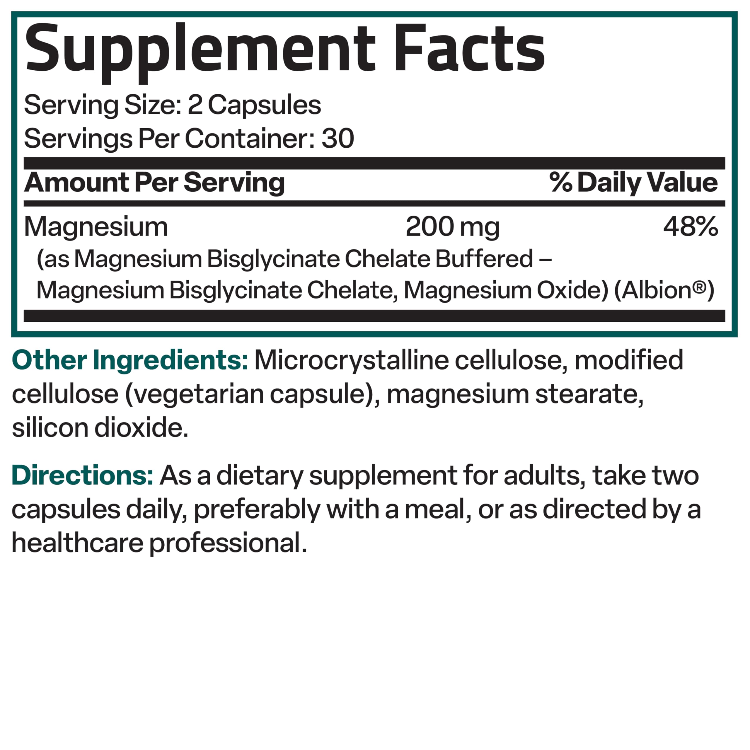 Bronson magnesium for daily health