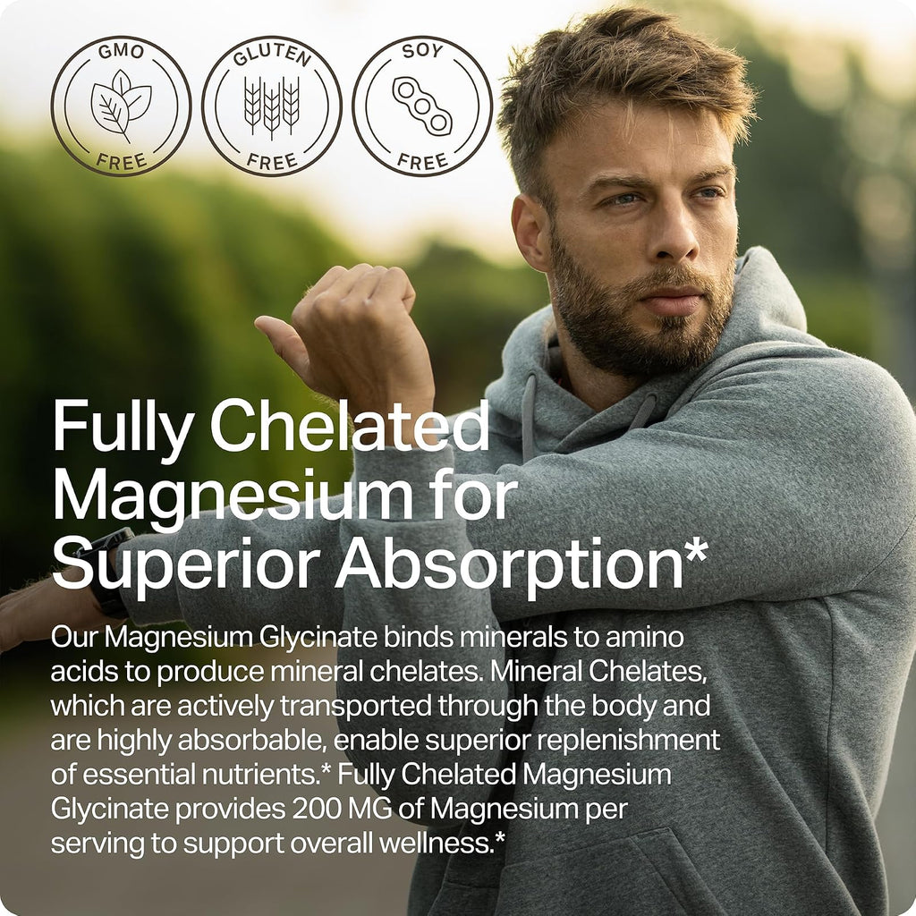 Bronson magnesium glycinate for better sleep