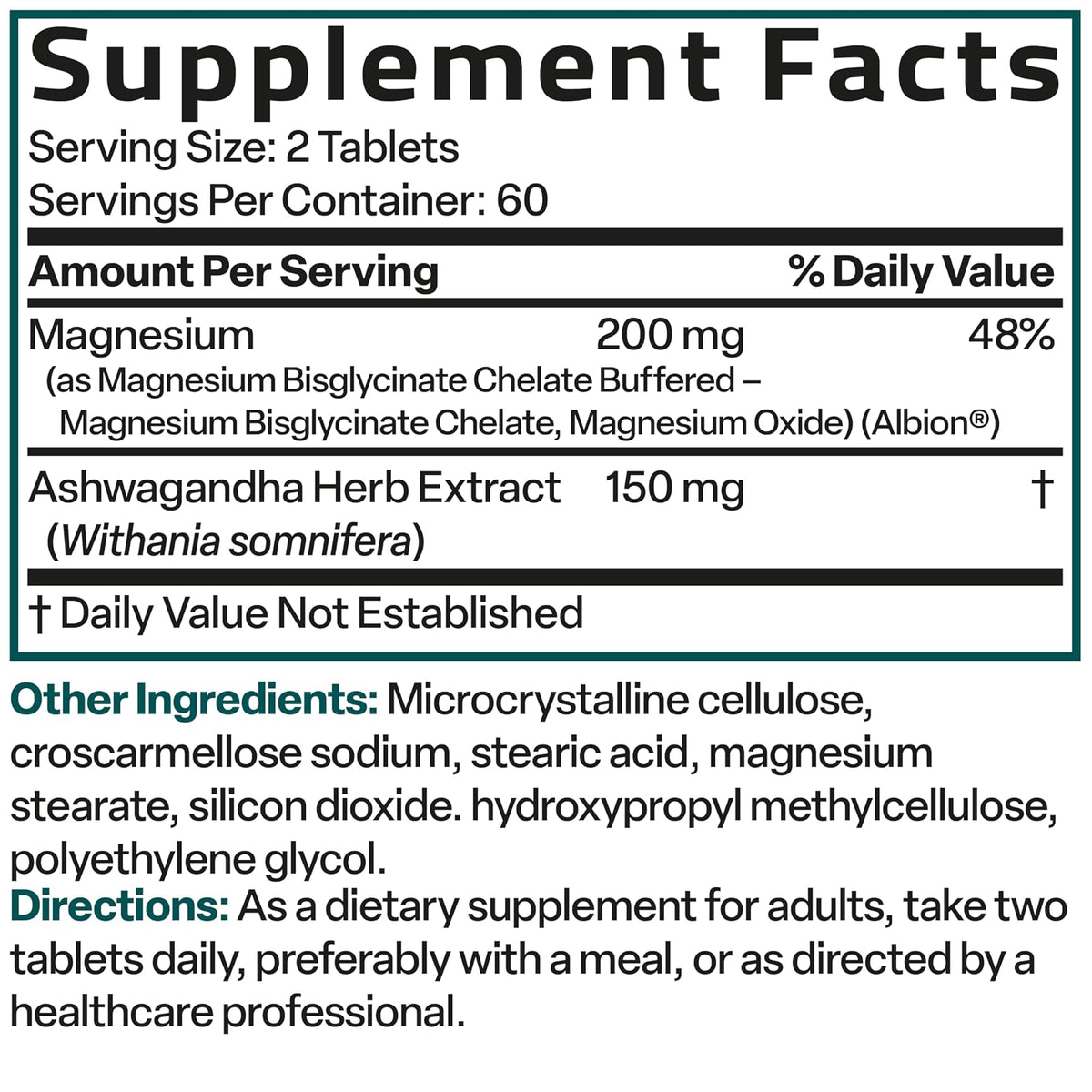 Bronson Magnesium Glycinate for mood support