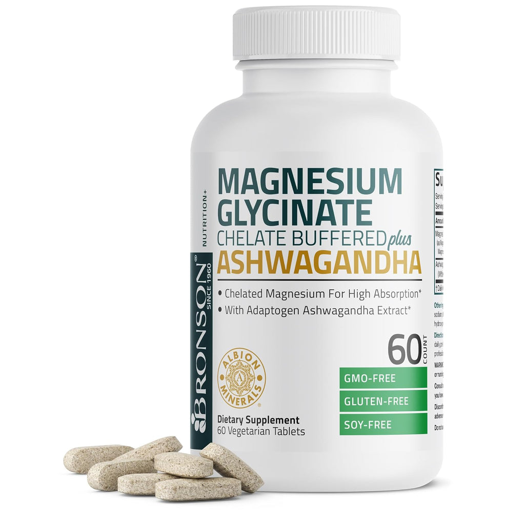 Bronson Magnesium Glycinate for relaxation