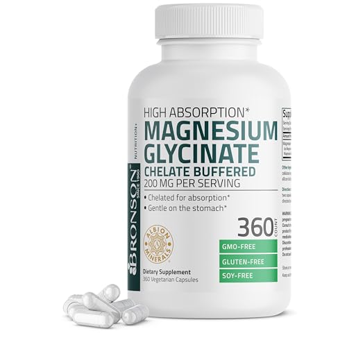 Bronson magnesium glycinate for stress relief