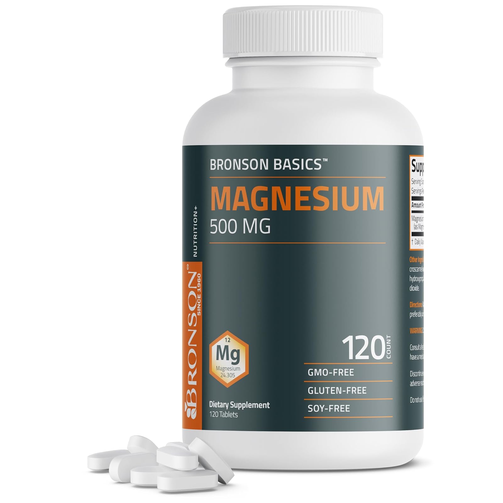 Bronson magnesium oxide for relaxation