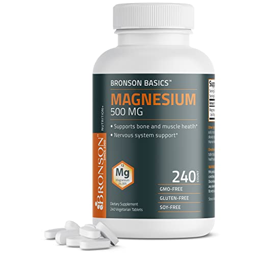 Bronson magnesium oxide tablets for health