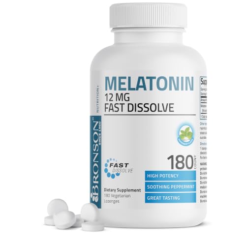 Bronson melatonin fast dissolve lozenges