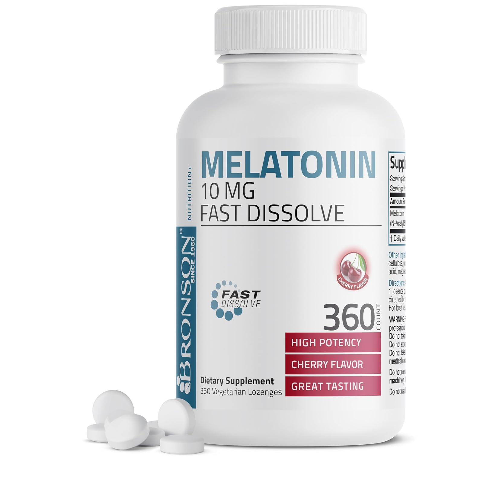 Bronson melatonin fast dissolve tablets