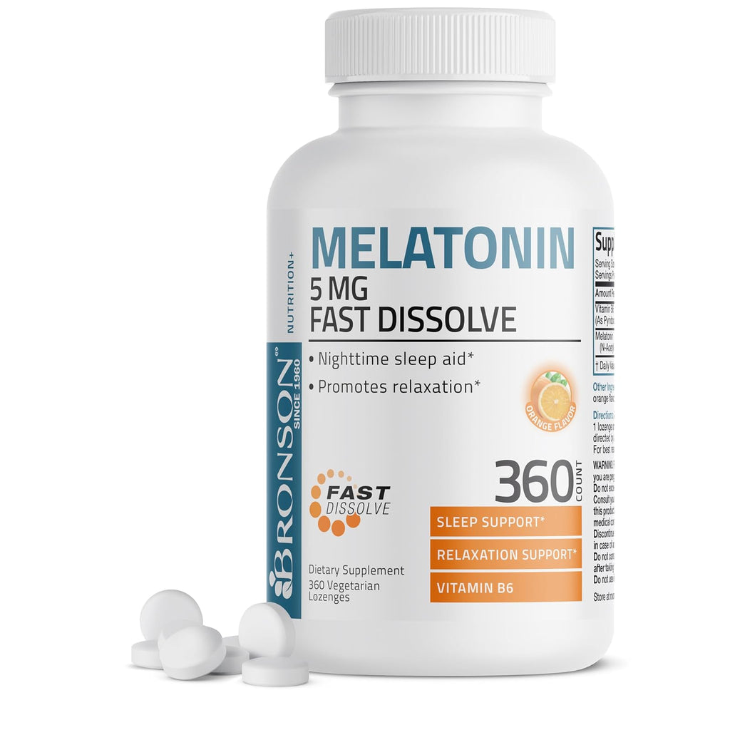 Bronson melatonin fast dissolve tablets