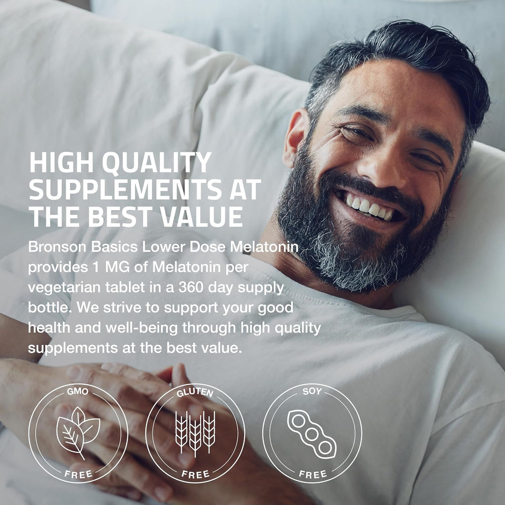 Bronson melatonin for sleep support
