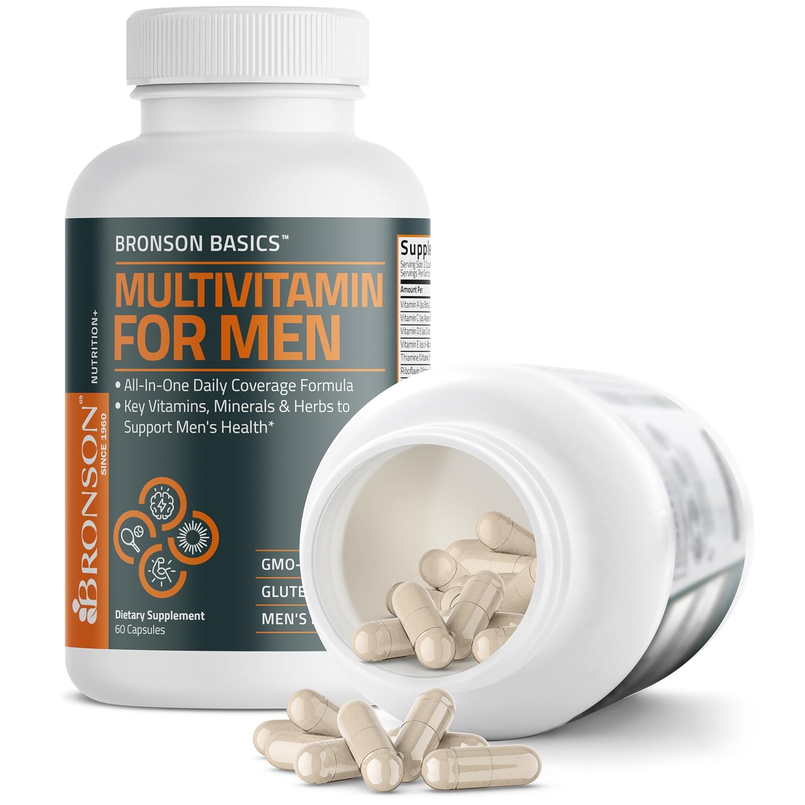 Bronson men's multivitamin benefits