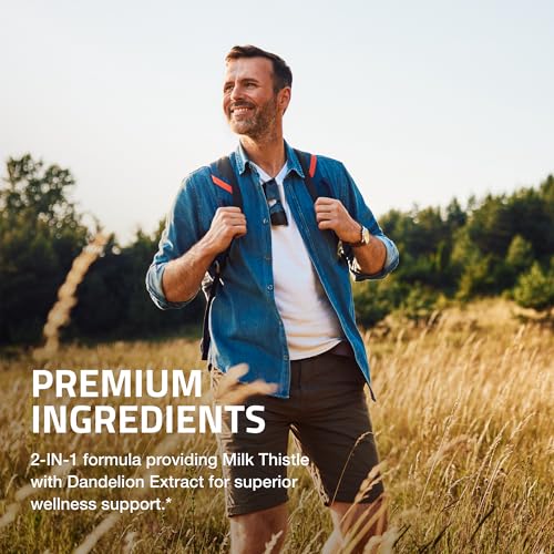 Bronson milk thistle 500 mg capsules