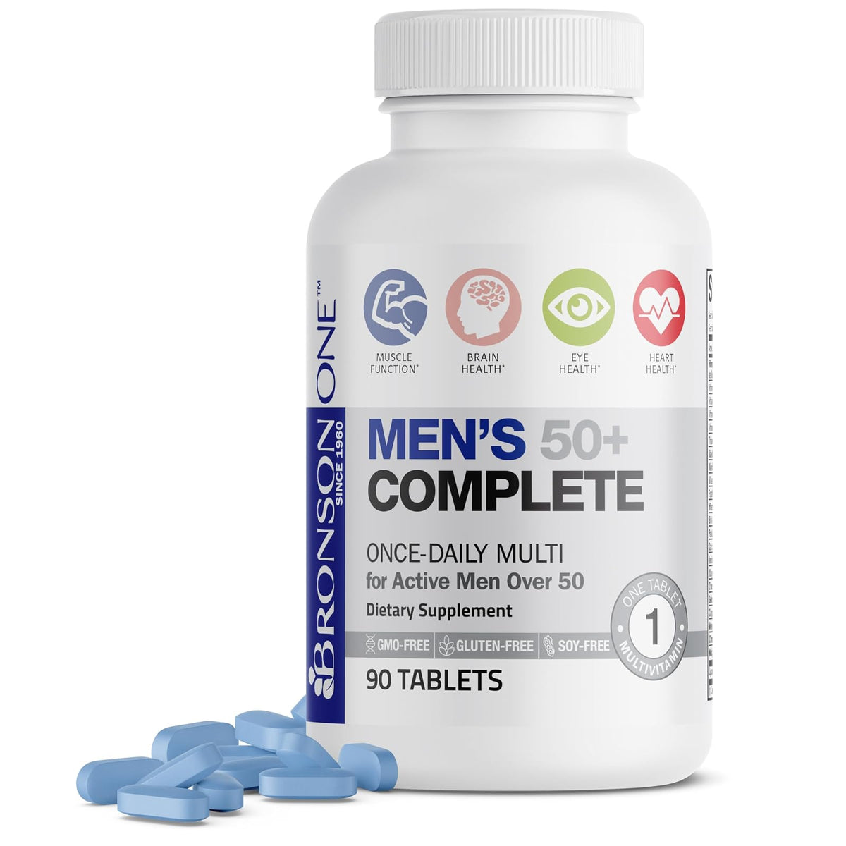 Bronson multivitamin for men 50+