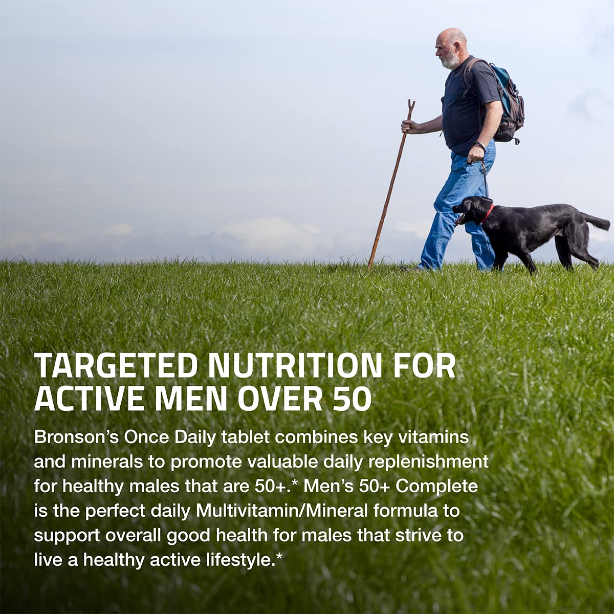 Bronson multivitamin tablets for vitality
