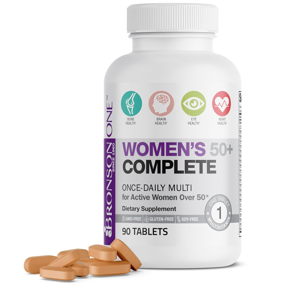 Bronson multivitamins for women 50+