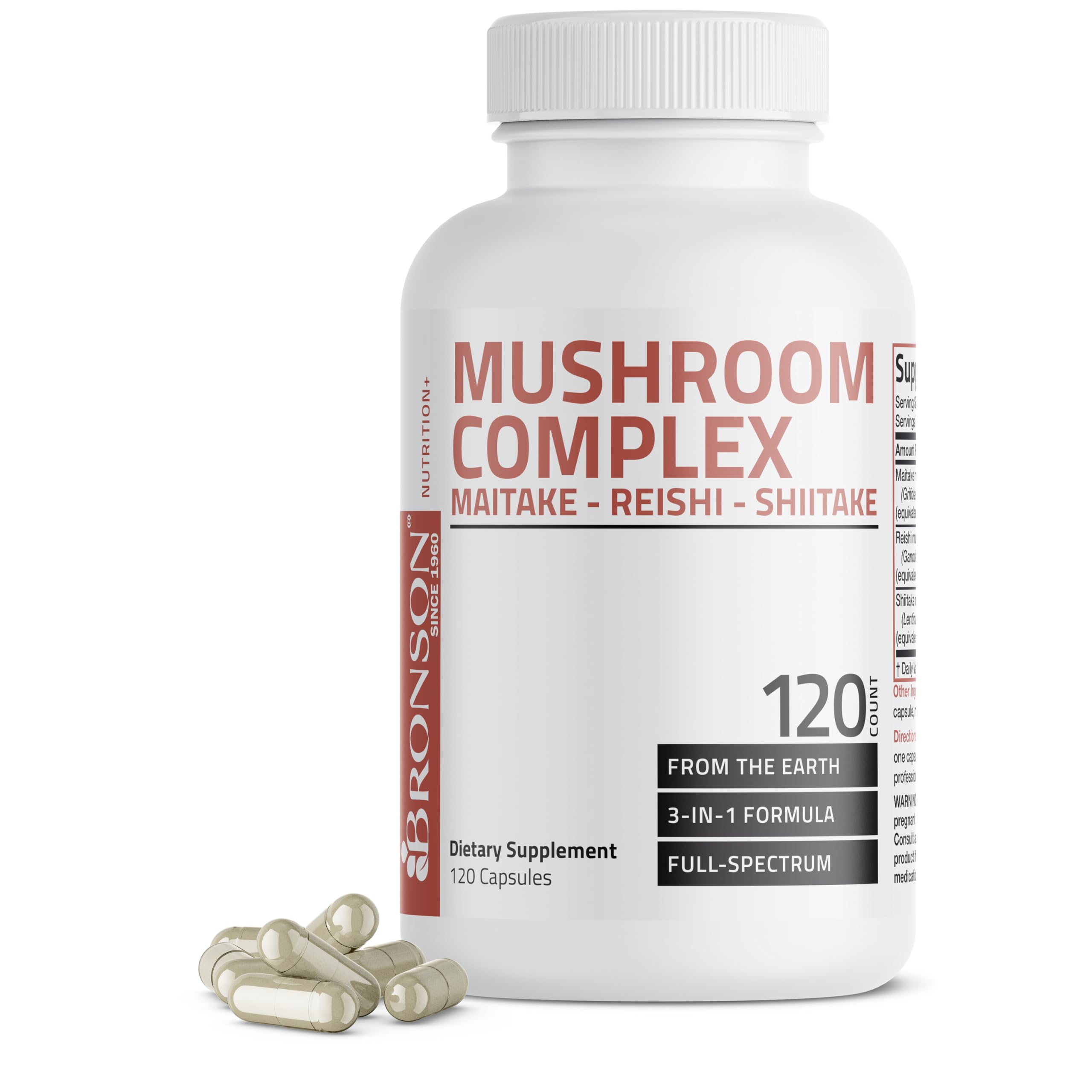 Bronson mushroom complex for immunity