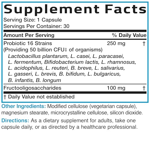 Bronson once-daily probiotics for immunity