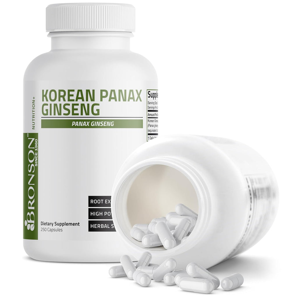 Bronson panax ginseng for stress relief