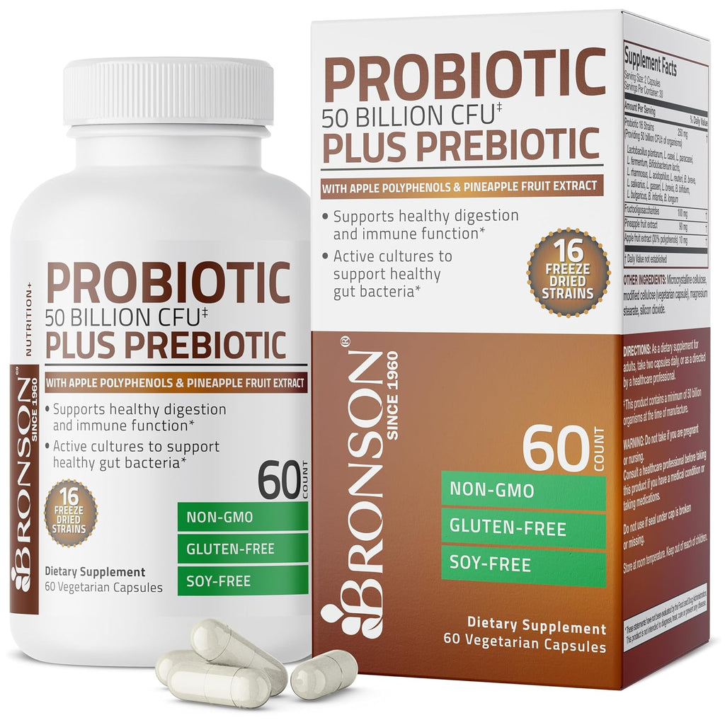 Bronson probiotics for digestive health