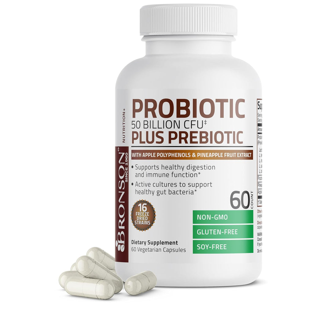 Bronson probiotics for men’s wellness
