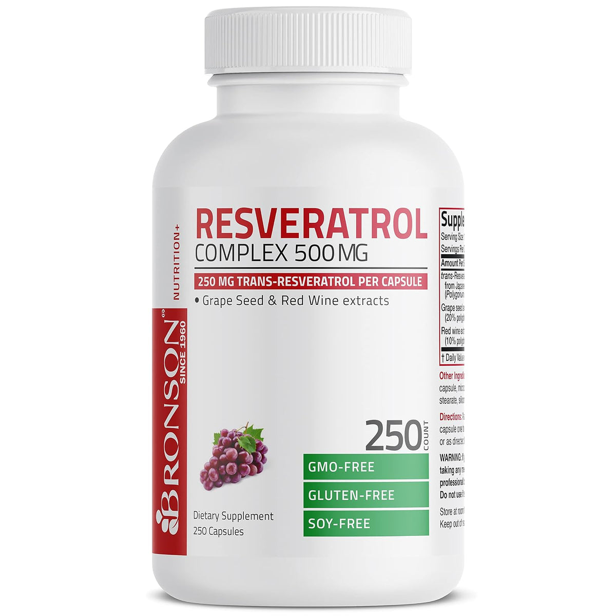 Bronson Resveratrol Complex boosts immune function
