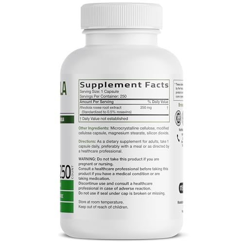 Bronson rhodiola for enhanced energy