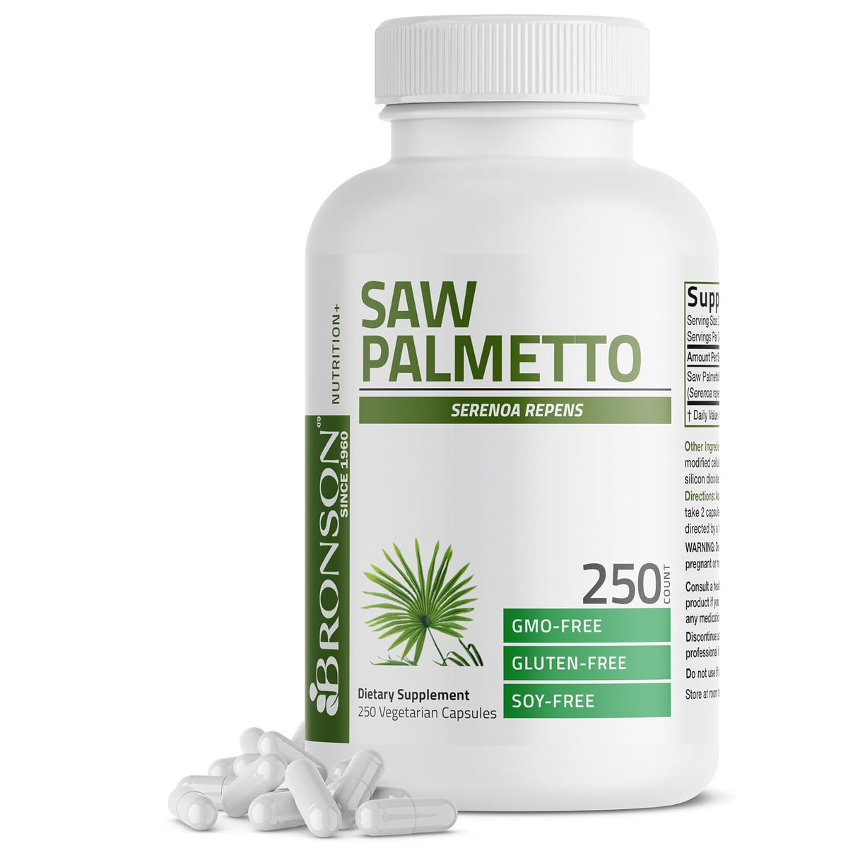 Bronson saw palmetto vegetarian capsules