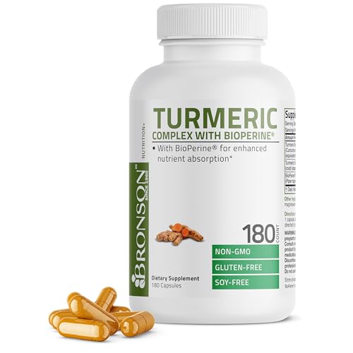 Bronson turmeric curcumin health benefits