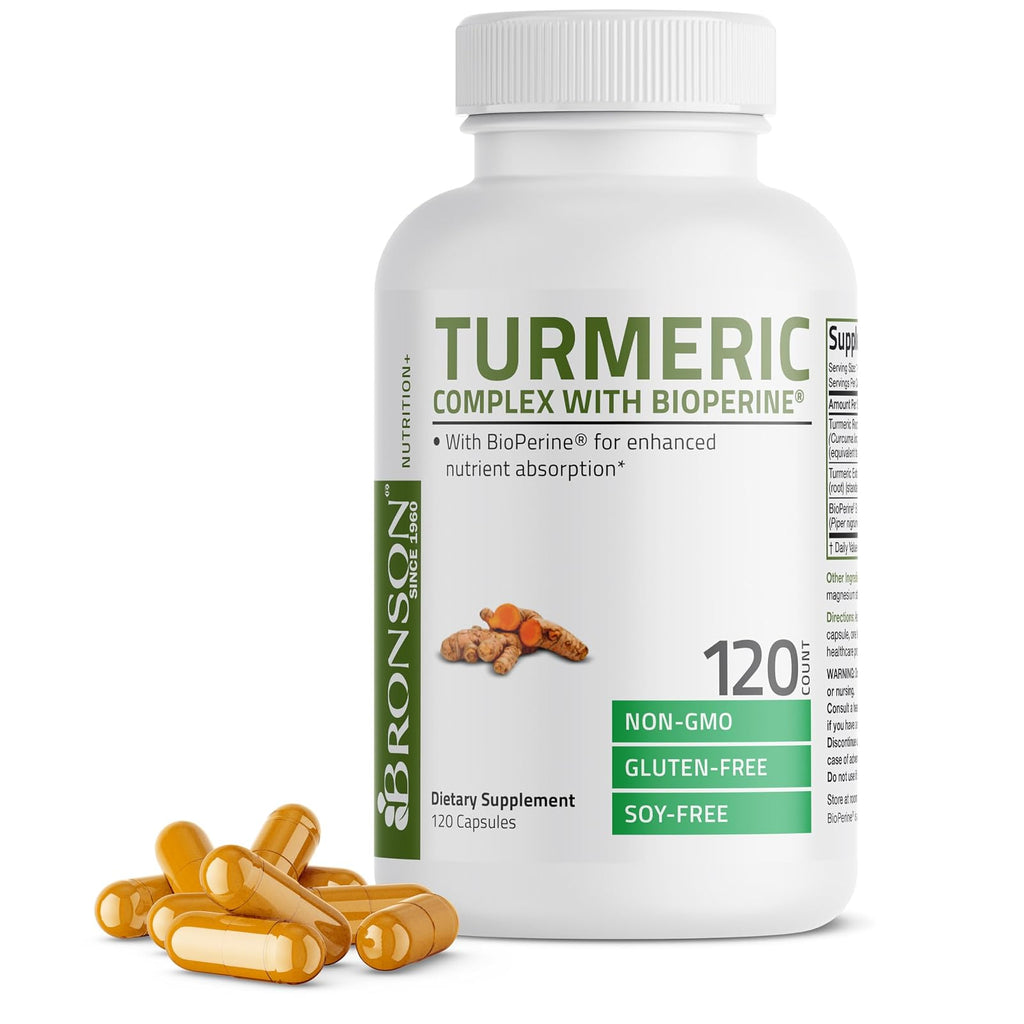 Bronson turmeric curcumin health benefits